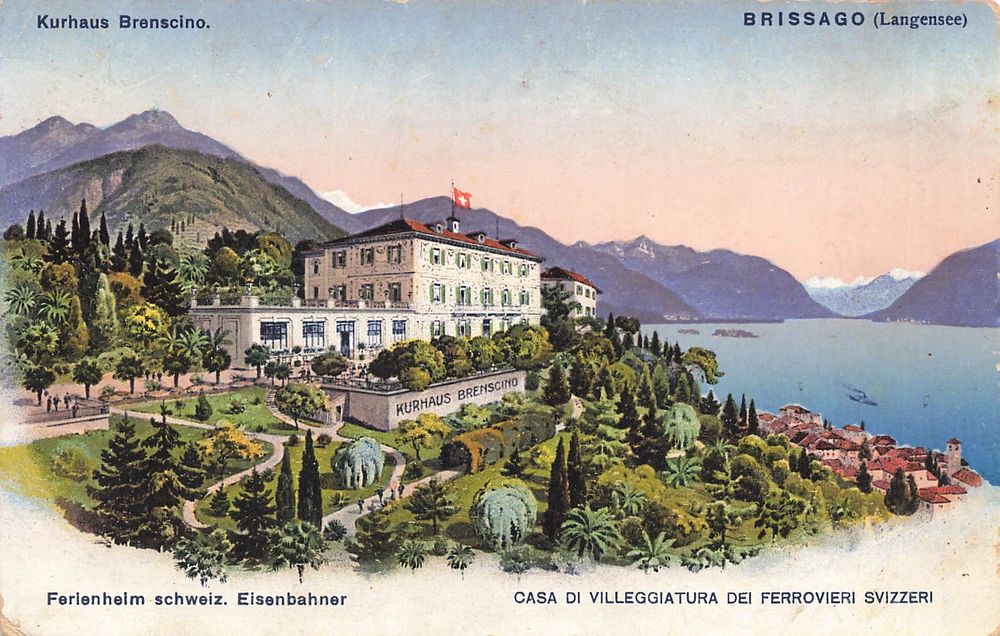 Brissago brenscino kurhaus litho | Kaufen auf Ricardo