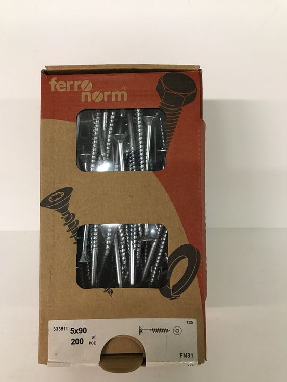 FERRO NORM 5x90 / 200stk. (77) (Neu (gemäss Beschreibung)) in Heerbrugg ...