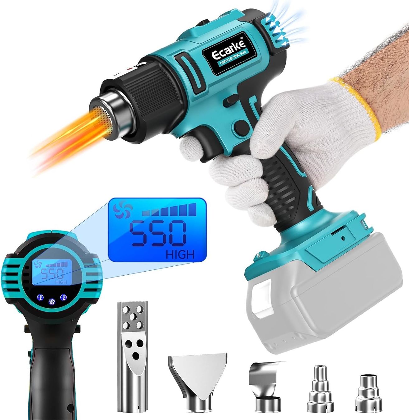 Ohne Akku passt zu Makita 18V Heissluftpistole 350W LCD (Neu und originalverpackt) in Spiez für ...