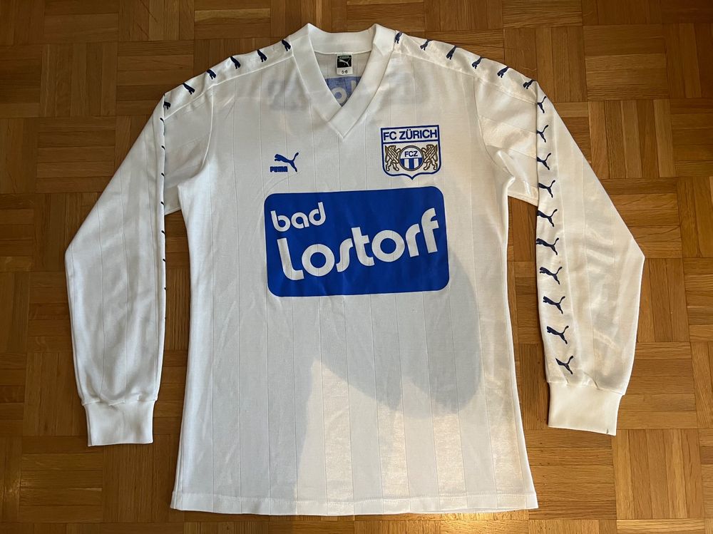 FC ZÜRICH FCZ TRIKOT SHIRT 1986-1987 BAD LOSTORF | Kaufen auf Ricardo