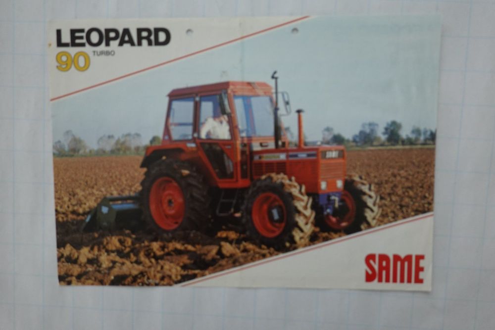 Same Leopard 90 Turbo - Prospekt 1982 | Kaufen auf Ricardo