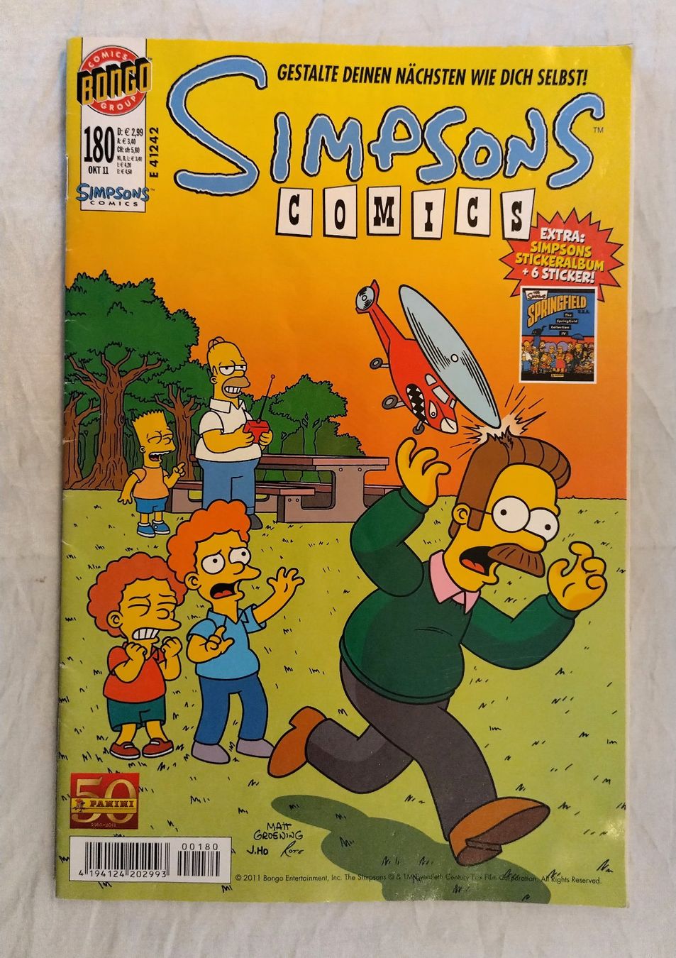 Simpsons Comics Heft Nr. 180 ab Fr. 1.- / Ohne Sticker (Gebraucht) in ...