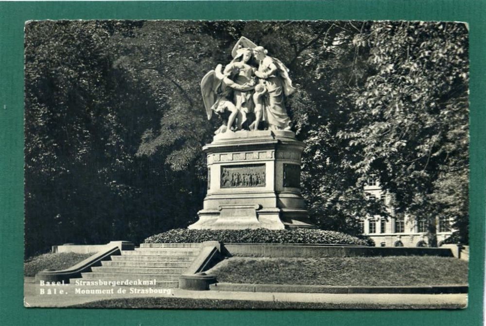Basel, Strassburgerdenkmal, 1947 (Gebraucht) in Sargans für CHF 1 – mit Lieferung auf Ricardo kaufen