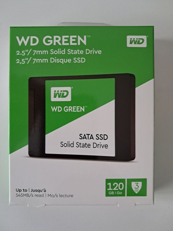 WD GREEN SATA SSD 120 GB - Originalverpackt | Kaufen auf Ricardo