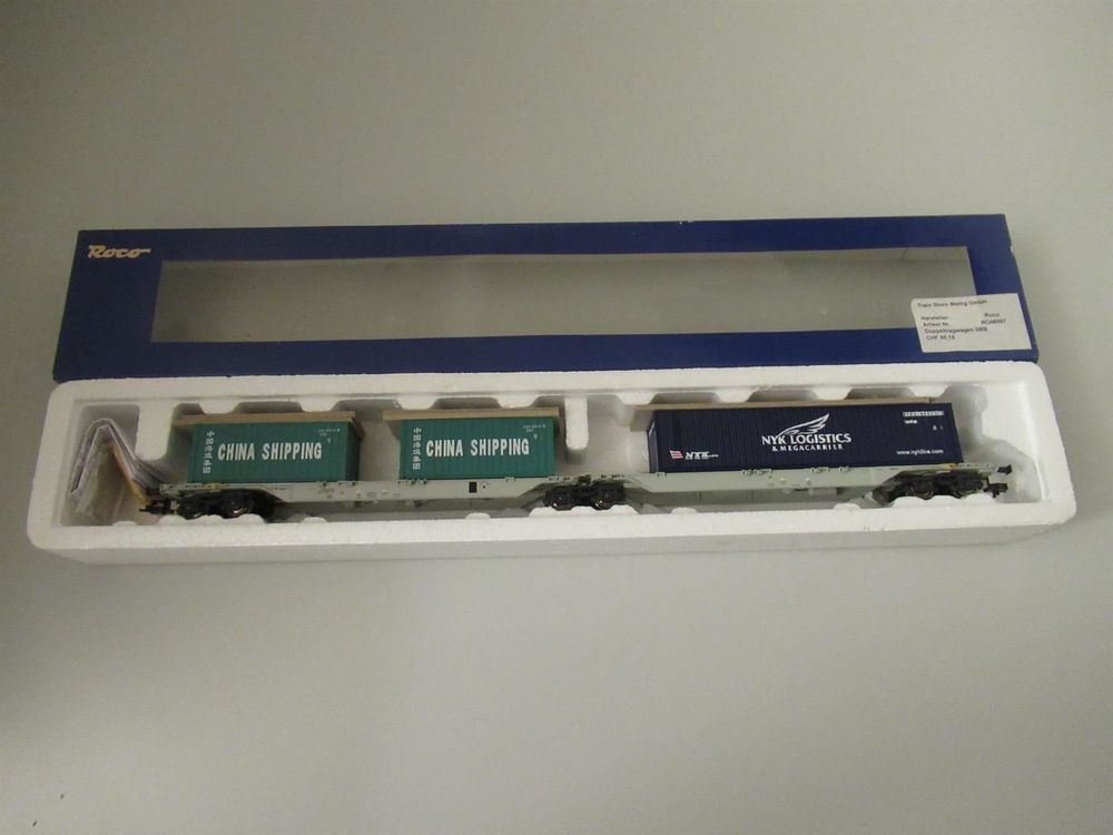 Roco 66567 SBB Doppeltragwagen DC H0 (Gebraucht) in Basel für CHF 90 ...