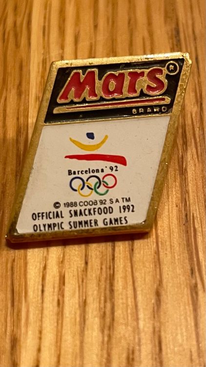 Olympiade 1992 Mars Pin | Kaufen auf Ricardo