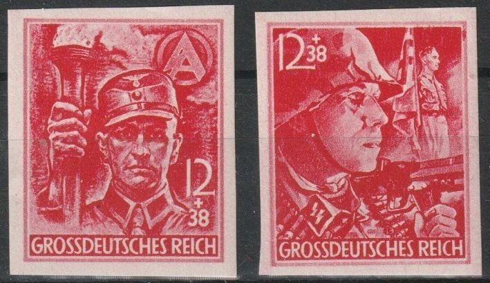 Deutsches Reich 1945, Mi 909U, 910U (Gebraucht) in Fislisbach für CHF 10 – mit Lieferung auf ...