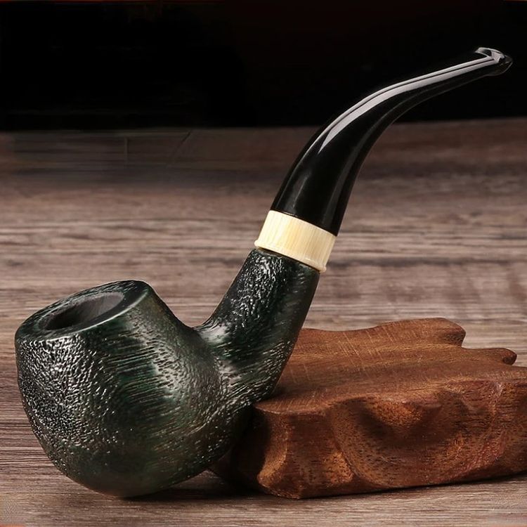 NEU Pfeife aus Holz Retro - Pipe à fumer en bois Wood (Neu und ...