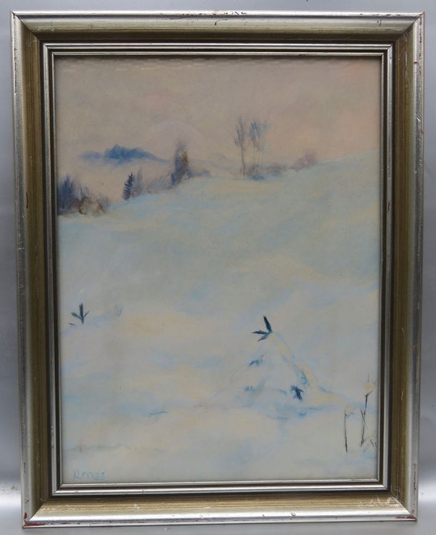 AQUARELL RM RUDOLF MÜLLER 1935 WINTERLANDSCHAFT (Gebraucht) in BERN für CHF 15 – mit Lieferung ...