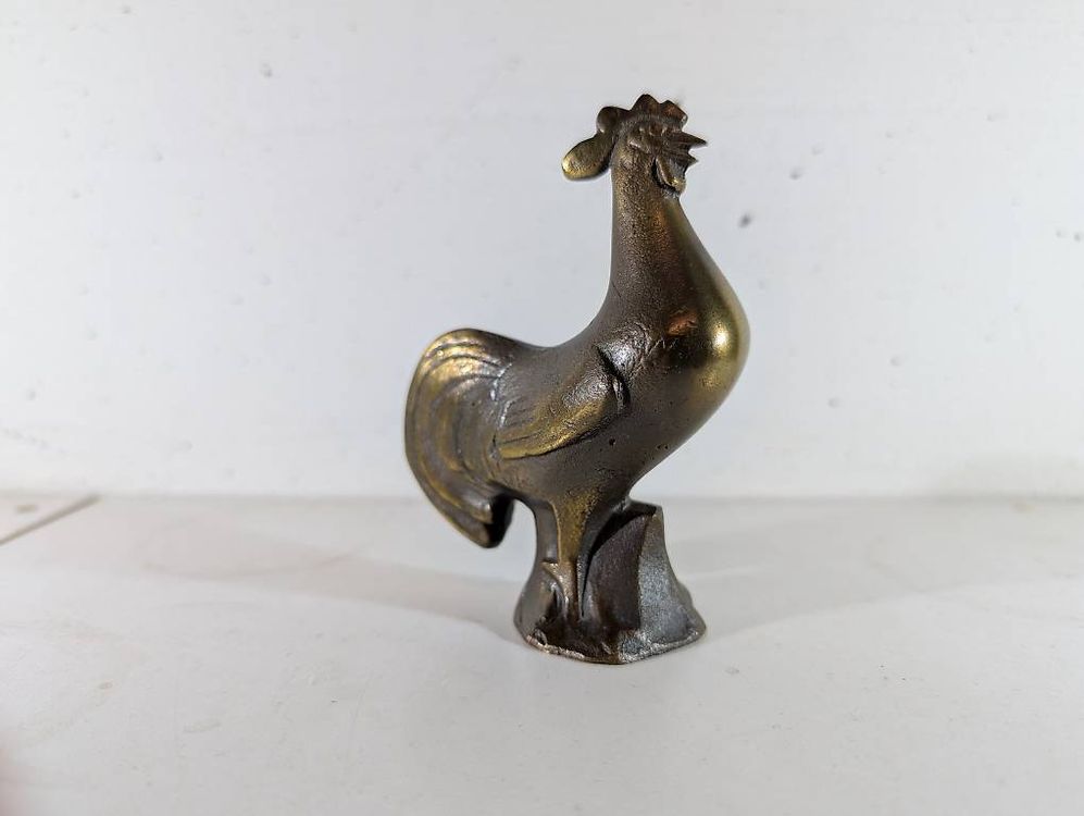 Messingfigur "Hahn" (BAG Turgi) (Gebraucht) in Steinen für CHF 30 – mit Lieferung auf Ricardo kaufen