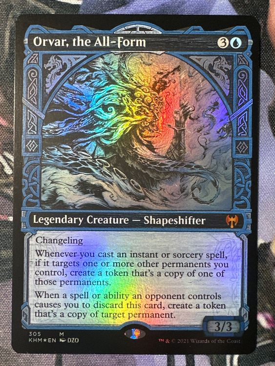 Orvar, the All-Form FOIL Variant 305 Kaldheim (Neu (gemäss Beschreibung ...