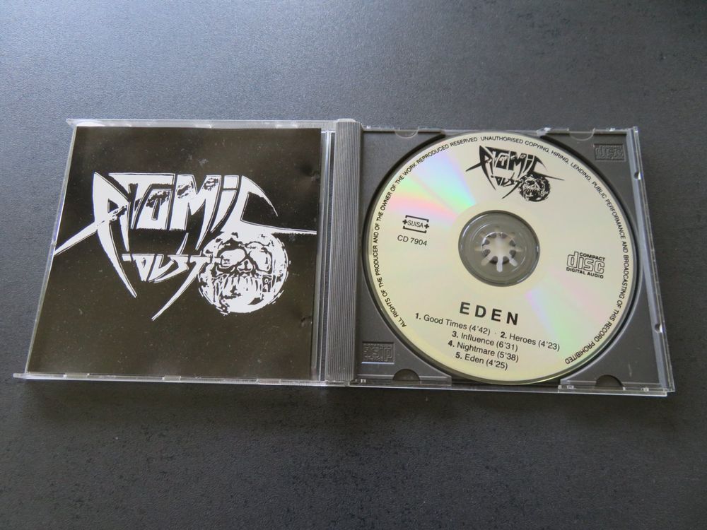 ATOMIC DUST Eden 1992 CH Swiss ULTRA-RAR Speed Heavy Metal | Kaufen auf ...