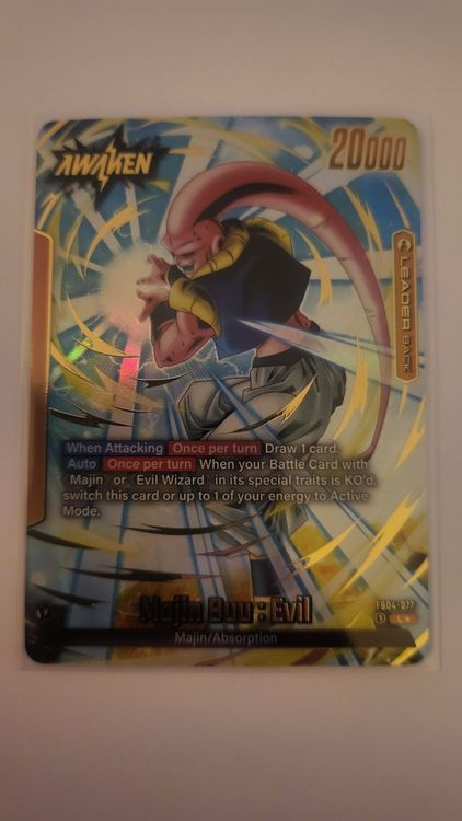 Dragon ball fusion world fb04-077 majin buu evil leader alt (Neu und ...