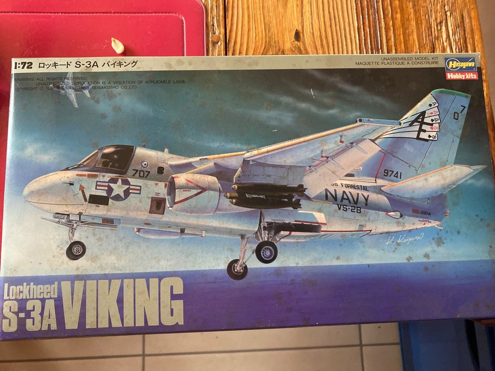 S-3A Viking Modellbauset | 1:72 | Hasegawa | Kaufen auf Ricardo