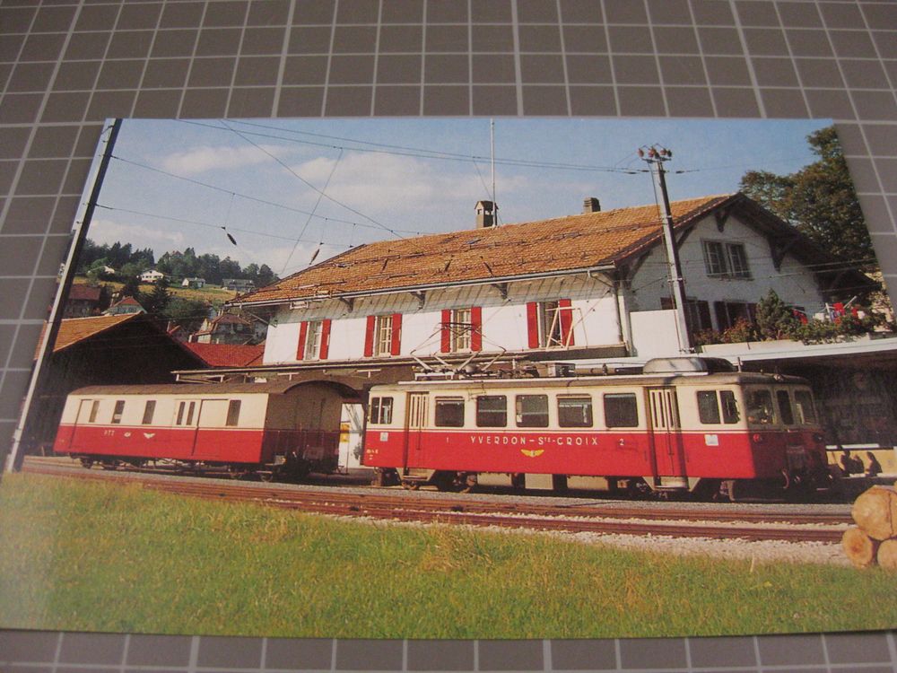AK Bahnhof Sainte Croix mit Zug (Neu (gemäss Beschreibung)) in Malters für CHF 7 – mit Lieferung ...