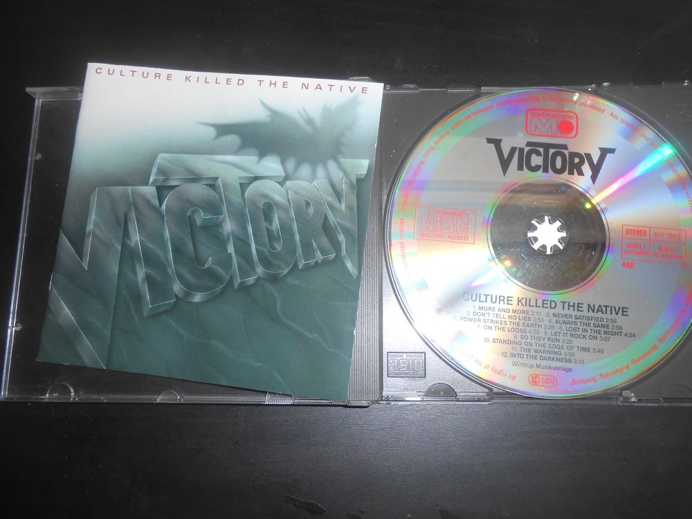Victory – Culture Killed The Native / 1989 (Gebraucht) in Aarberg für ...