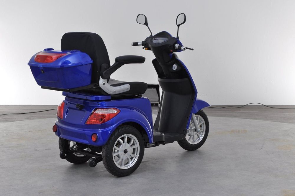 Seniorenmobil Scooter mit Strassenzulassung 3 Rad blau (Neu und ...