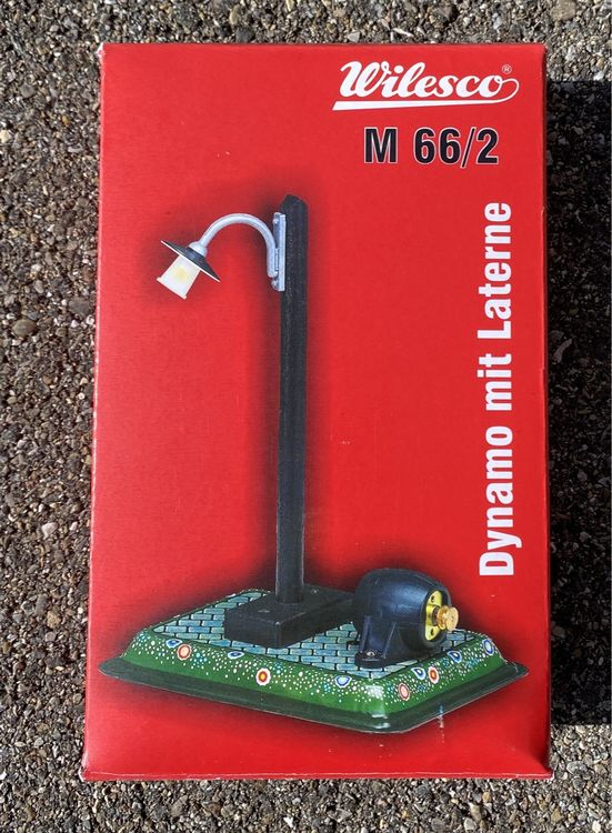 Dynamo mit Laterne Wilesco M 66/2 neu (Neu und originalverpackt) in ...