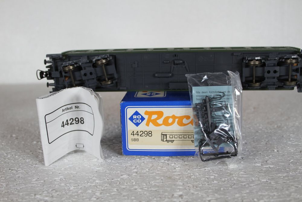 Roco 44466 SBB Historic Personenwagen C 4 , 8809 AC Achsen (Gebraucht ...