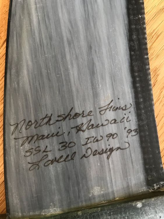 Finne North Shore Fins, Maui Hawaii, SSL 30 (Gebraucht) in Amriswil für ...