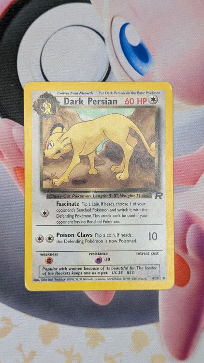 Dark Persian 42/82 Team Rocket E (Gebraucht) in Wassen UR für CHF 1.5 ...