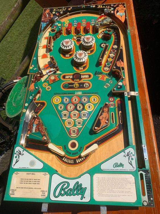 Flipper Spielfeld 8Ball (Gebraucht) in Nänikon für CHF 169 – mit ...