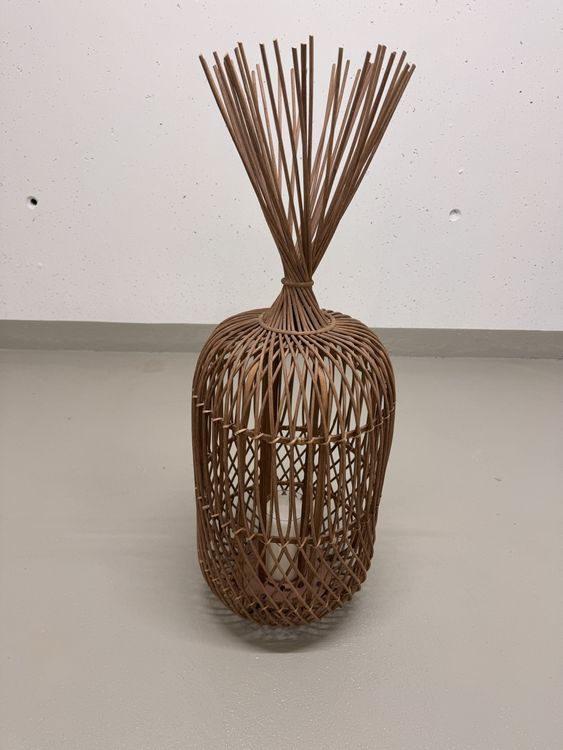 Schöner Windlicht Korb Deko Rattanlampe Boho Stil Vintage L | Acheter ...
