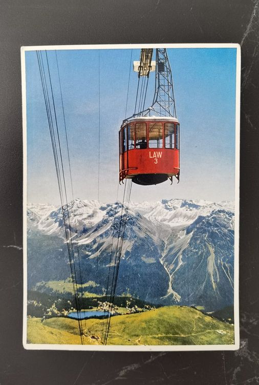 alte AK Blick vom Aroser Weisshorn auf Obersee gelaufen ( (Gebraucht) in Kaiseraugst für CHF 2 ...