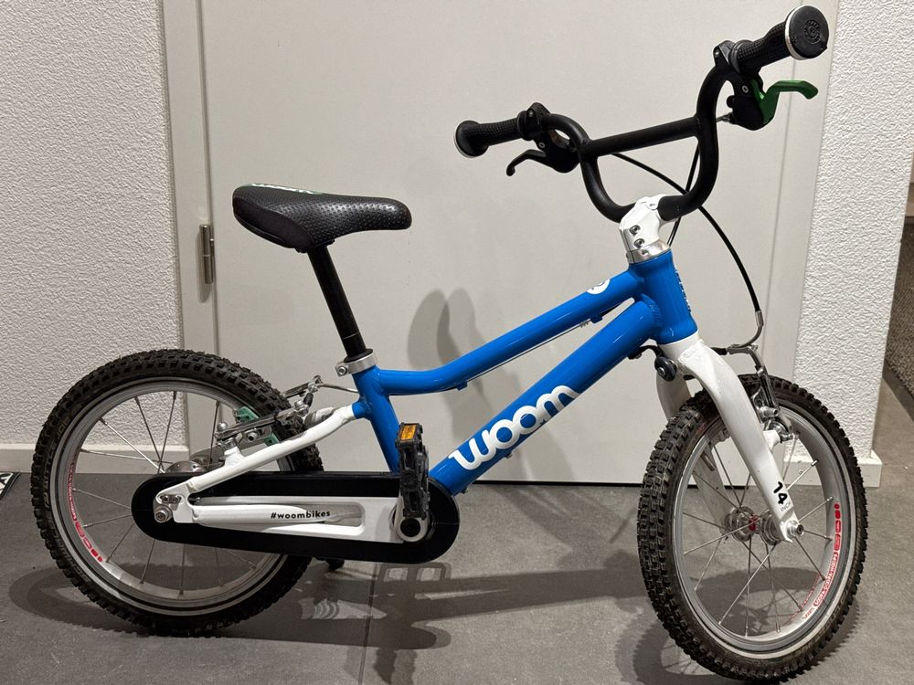 Woom Bike 2 (14 Zoll) Blau (Gebraucht) in Au (ZH) für CHF 395 – nur ...