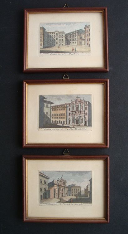 3 VEDUTEN ROM von FRANZETTI 1795 (Gebraucht) in Bern für CHF 20 – mit Lieferung auf Ricardo kaufen