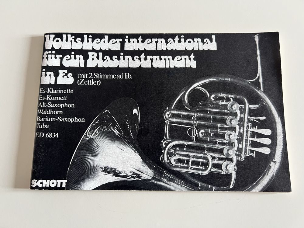 Volkslieder International für Blasinstrument in Es(Mi,E) (Gebraucht) in ...