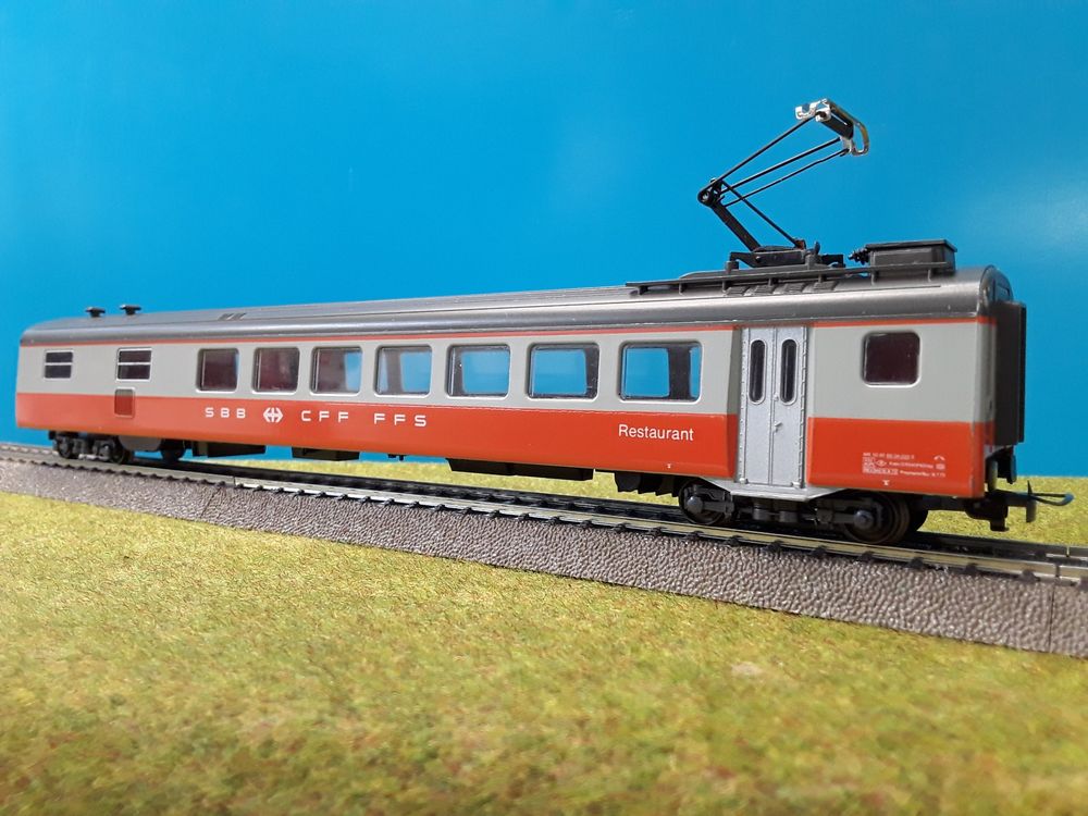 Liliput 886 50 _ SBB Swiss Express Restaurant _ Spur H0 (Gebraucht) in Uerikon für CHF 36 – mit ...