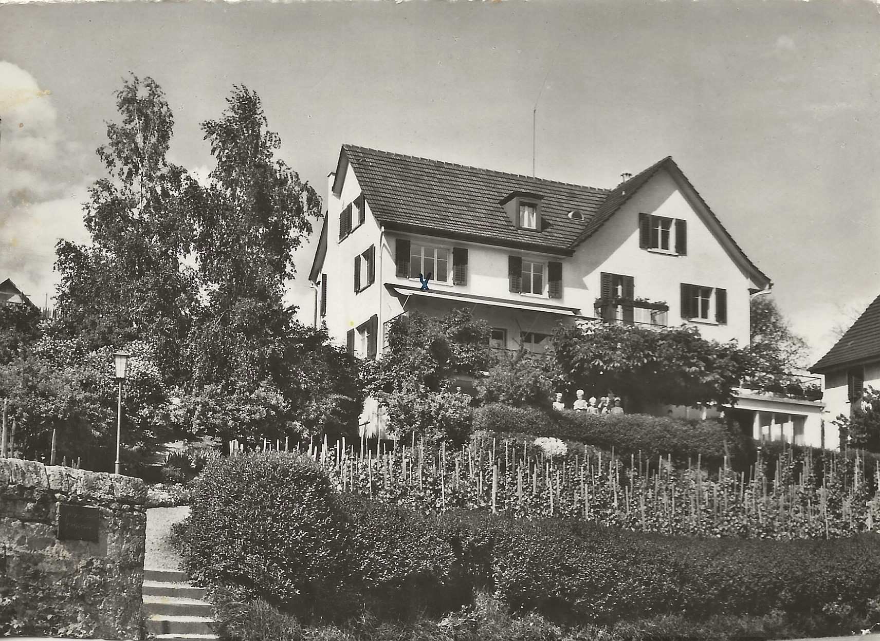 Stäffa ZH Kinderheim Lattenberg mit Rebberg 1961 gut erhalte (Gebraucht ...