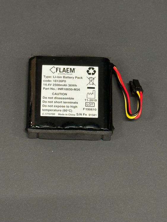 Li-ion Battery Pack 14,4V / 2500mAh z.B für Ardruino Board | Kaufen auf ...