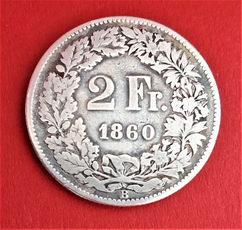 2 Franken 1860 | Kaufen auf Ricardo
