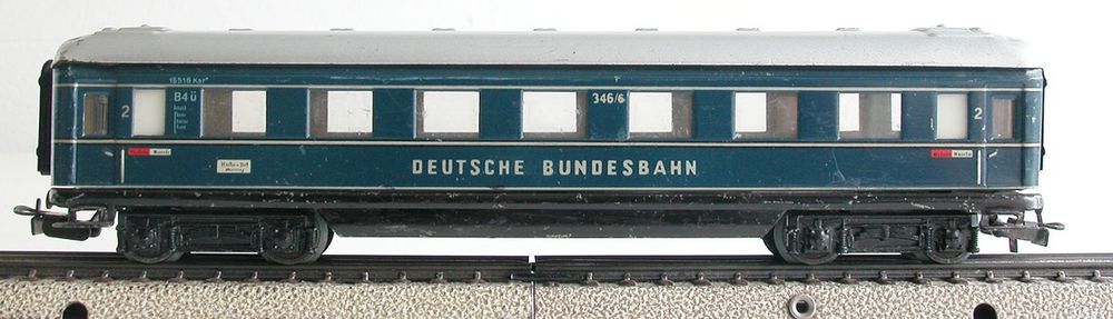 Märklin D-Zug-Wagen / Schürzenwagen 346/6 B4ü der DB Spur H0 | Kaufen auf Ricardo