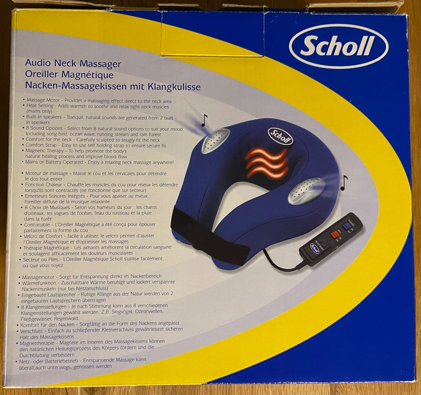 Scholl Nacken-Massagekissen mit Klangkulisse (Neu (gemäss Beschreibung ...