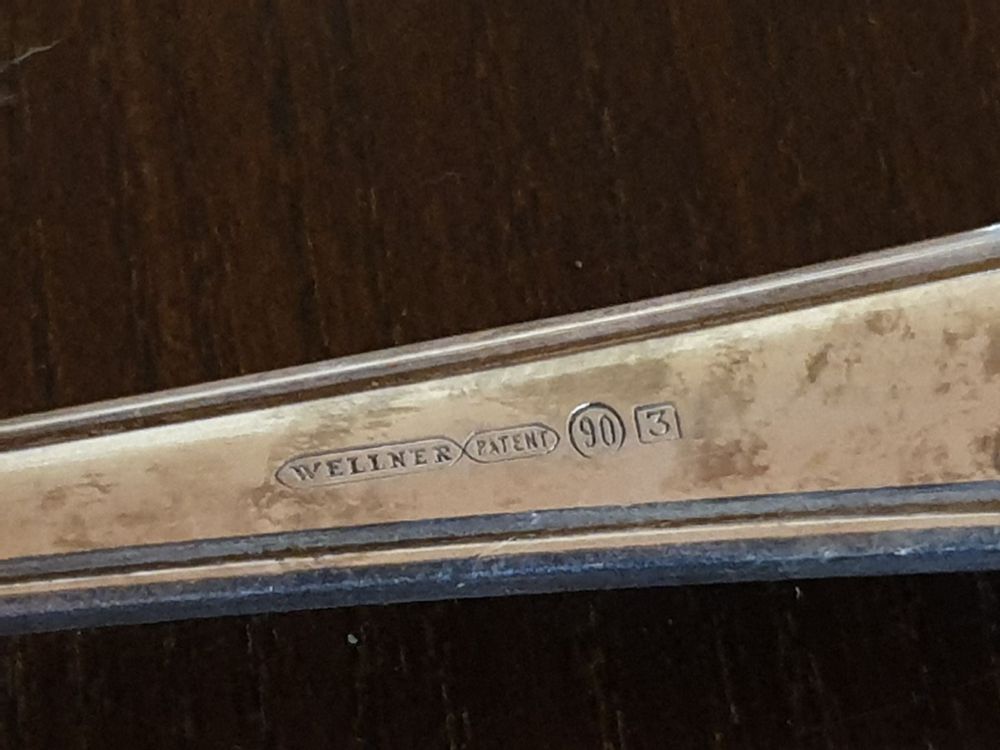 Silberbesteck Wellner 90/45, antik (Antik) in Belp für CHF 65.5 – mit ...