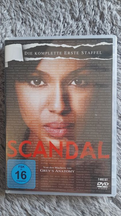 SCANDAL 1.STAFFEL DVD (Gebraucht) in Wetzikon ZH für CHF 1 – mit ...