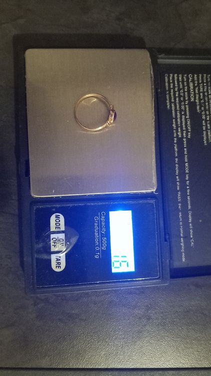 Goldring mit tollen stein 585 gold (Gebraucht) in Rebstein für CHF 140 ...