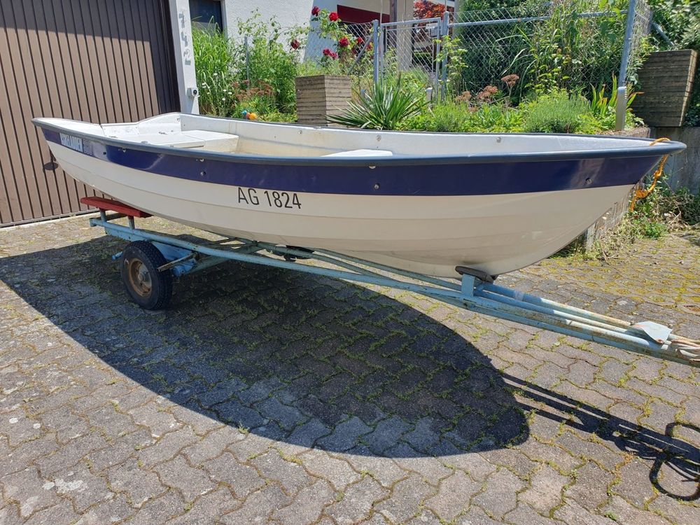 Ruderboot mit Motor (Gebraucht) in Meisterschwanden für CHF 760 – nur ...