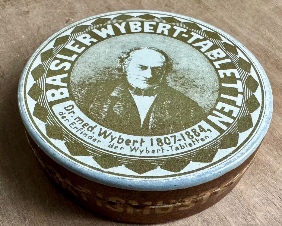 Alte Blechdose Basler WYBERT Tabletten antik (Gebraucht) in Rothrist ...