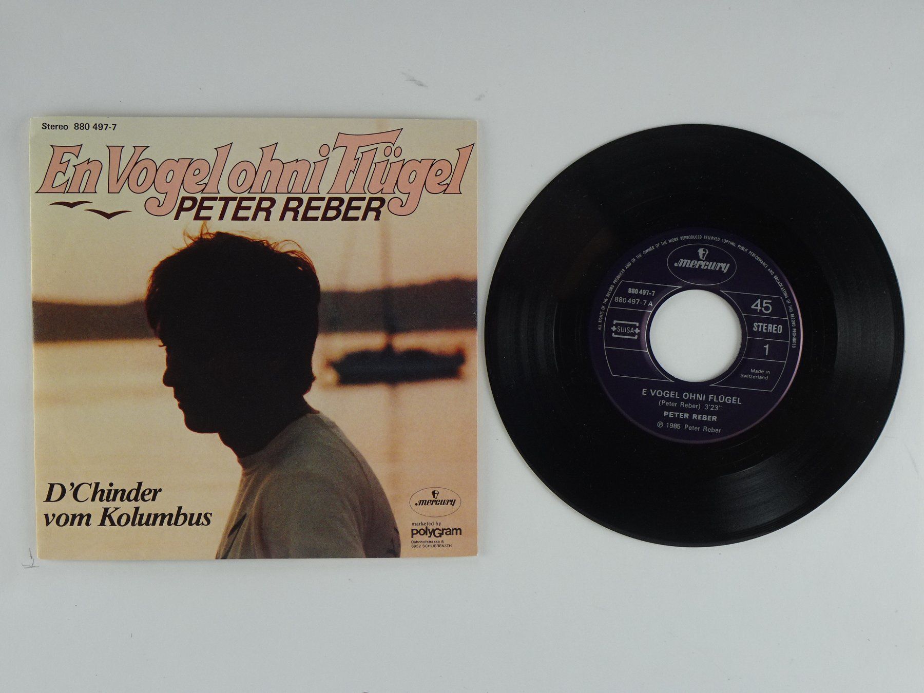 Reber Peter [CH] - Vogel Ohni Flügel b/w Chinder V. Kolumbus (Gebraucht ...