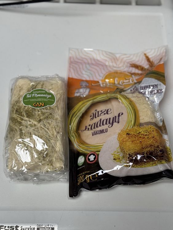 Kadayif Engelshaar für Dubai Schoggi und türkische Desserts (Neu und ...