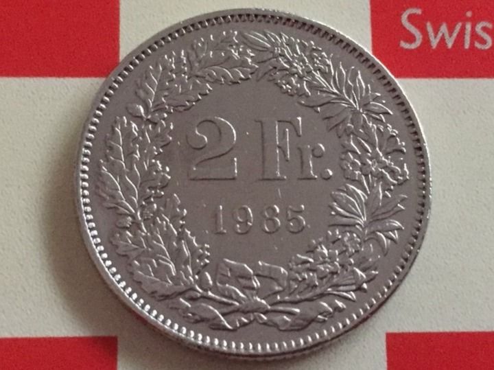 2 Franken 1985 ss+, nur 2,034 Mio! (Gebraucht) in Elsau für CHF 2.75 – mit Lieferung auf Ricardo ...