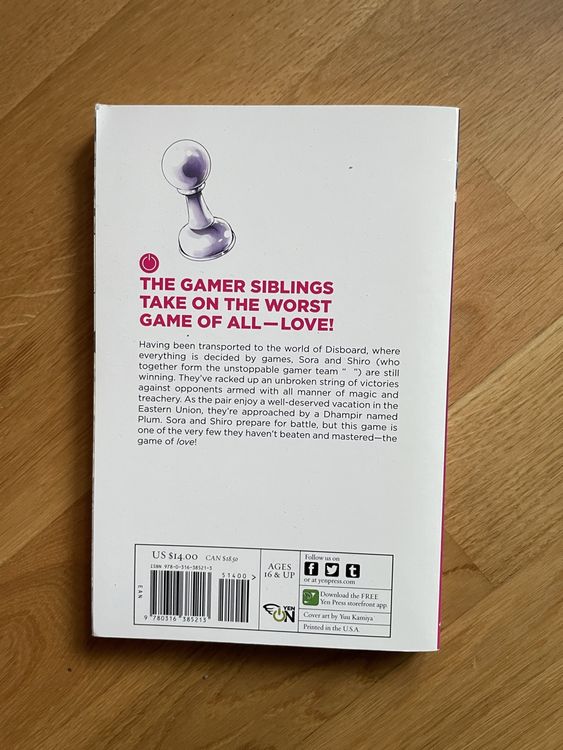 No Game No Life - Volume 4 - Manga Comic - Yuu Kamiya (Neu (gemäss ...