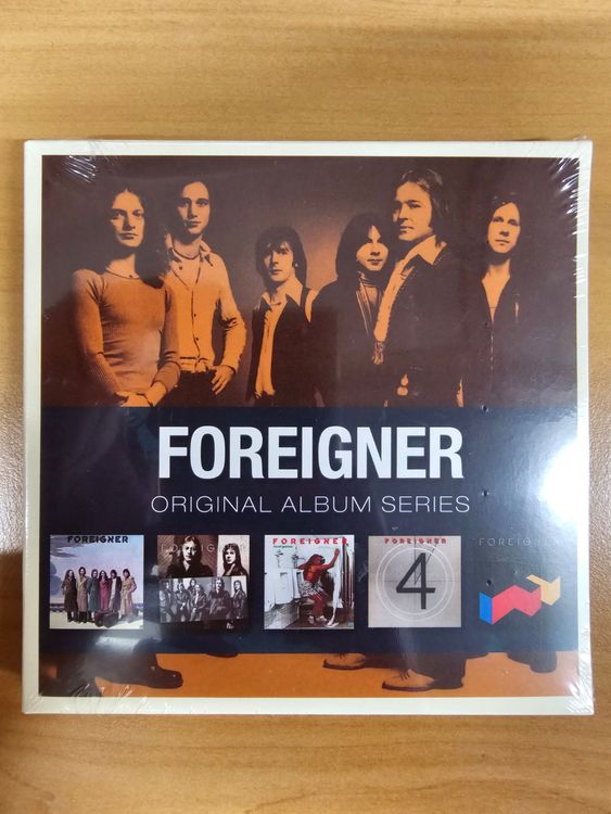 5 CDs - Foreigner – Original Album Series - ORIGINALVERPACKT (Gebraucht ...