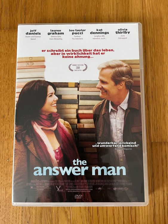 DVD "The answer man" (Gebraucht) in Grosswangen für CHF 2.9 – mit Lieferung auf Ricardo kaufen