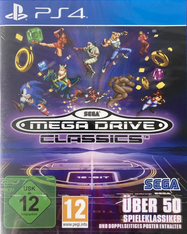 SEGA Mega Drive Classics - SONY PS4 Neu (Neu und originalverpackt) in ...