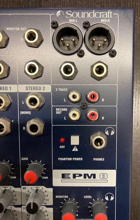 Soundcraft Mischpult EPM8 | Kaufen auf Ricardo